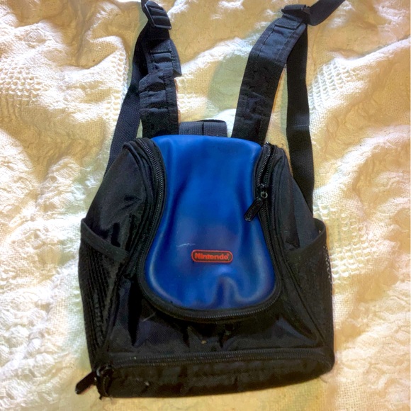 Nintendo | Bags | Vintage Nintendo Back Pack | Poshmark